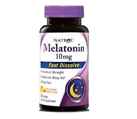 Melatonin Quick Dissolve Tablets Melatonin Quick Dissolve Tablets For Easier And Faster Sleep