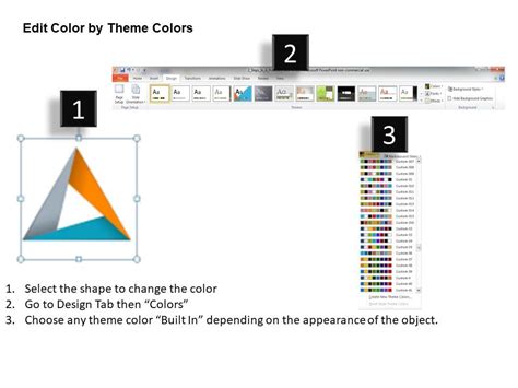 Editable Triangle Diagram Powerpoint Template Slide PowerPoint Presentation Sample Example