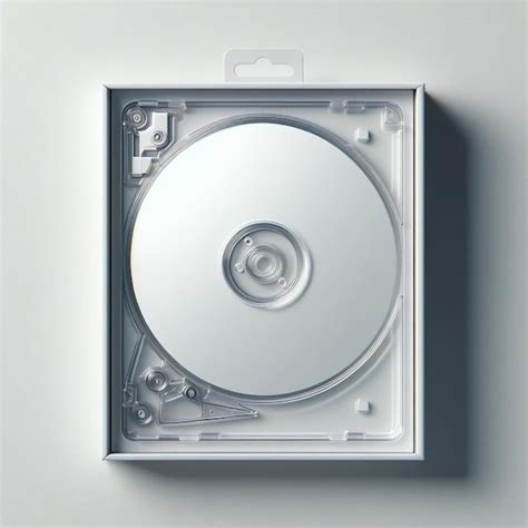 Clear Cd Case Premium Ai Generated Image