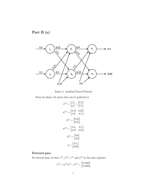 Backpropagation For Exam Problem 2 Pdf Cybernetics Algorithms