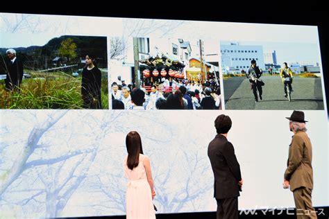 더쿠 영화 「봄에 지다」 완성 피로 시사회 사토 코이치 요코하마 류세이 하시모토 칸나 야마구치 토모코 제제 타카히사 감독