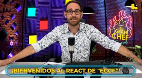 El Gran Chef Famosos React En Vivo Pedro Pablo Corpancho Está Listo