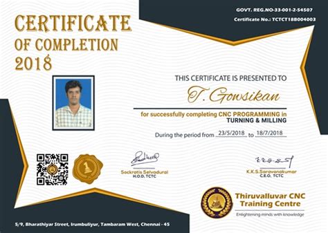 Cnc Milling Programming Cnc Training In Chennai Thiruvalluvar Cnc