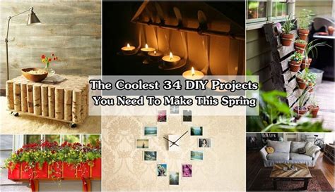 34 Diy Projects You Need To Make This Spring Diy Projects Diy Spring