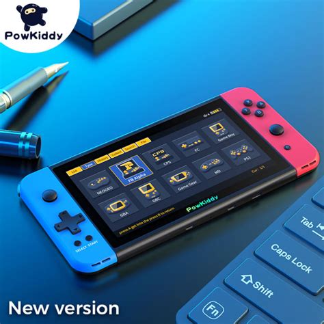 NEW POWKIDDY X70 7 IPS Screen Handheld Game Console Built In 11