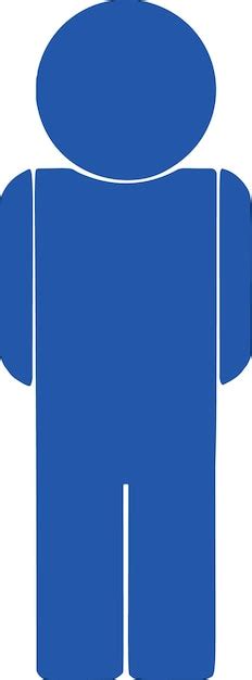 Vektor Symbol Von A Kerl Freigestellt Weiß Hintergrund Premium