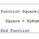 Creating A UDF User Defined Function In Excel