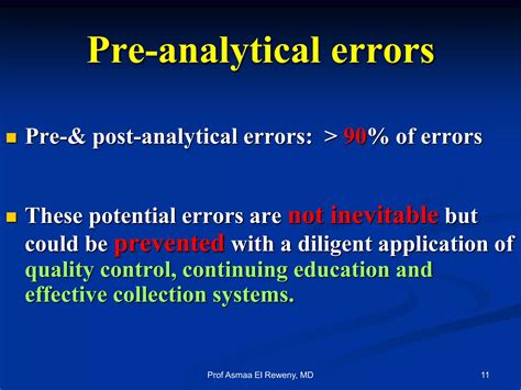 Preanalytical Error Clinical Chemical Tests Pdf