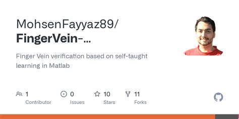 Github Mohsenfayyaz89fingervein Selftaughtlearning Finger Vein Verification Based On Self