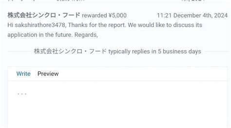 Sakshi Rathore On Linkedin Received Bounties For Reporting Security Issues On Issuehunt