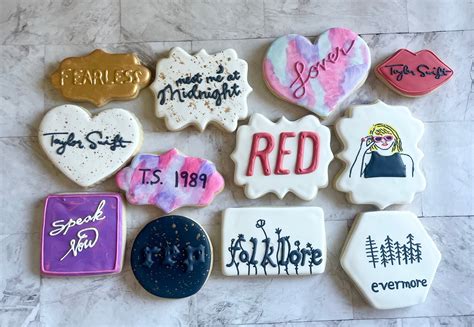 Taylor Swift Cookie Dozen Etsy