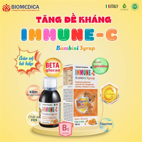 Immune C Tăng đề Kháng Giảm ốm Vặt Hanoi