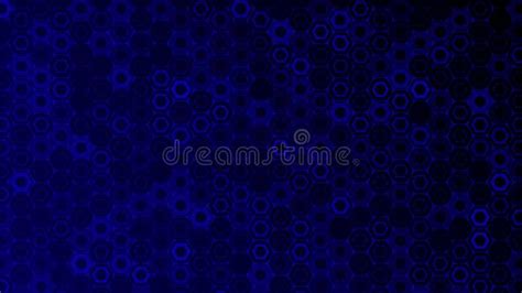 Blue Color 3d Hexagonal Shapes Technology Sci Fi Background Stock Video Video Of Mesh Tile