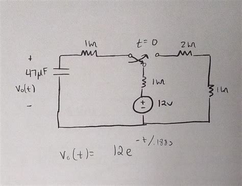 Solved Having A Problem Finding Vo T The Answer Is Below Chegg Com