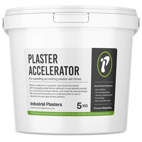 Plaster Accelerator Industrial Plasters
