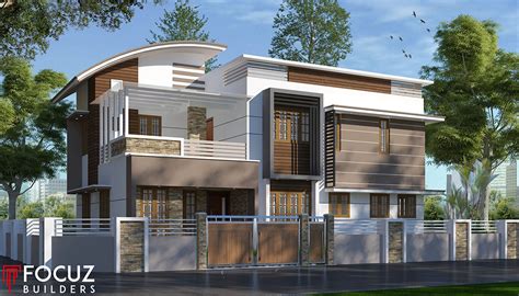 Curved Building Elevation