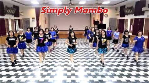 Simply Mambo｜line Dance By Val Myers And Deana Randle｜demo And Walkthru｜簡單曼波｜含導跳｜4k Youtube