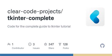 Pulse · Clear Code Projectstkinter Complete · Github