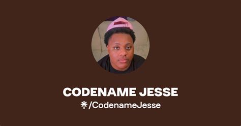 Codename Jesse Twitter Instagram Tiktok Linktree
