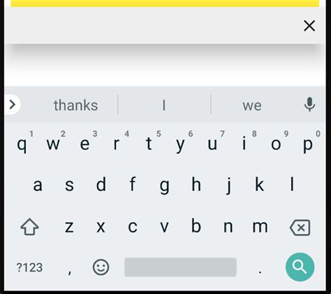 How To Remove Blank Space Between Actions Bar And Keyboard · Issue