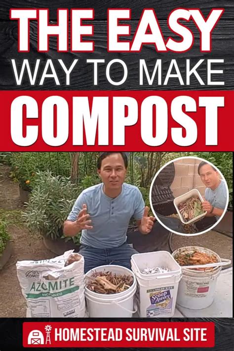 The Easy Way To Make Compost
