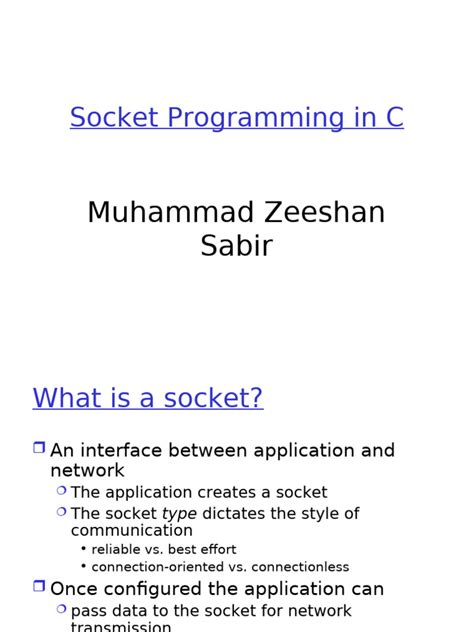 Lecture 12 Windowssockets Pdf Port Computer Networking Network