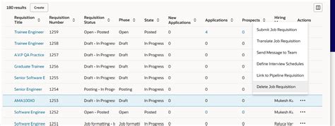 How To Set Up A Warning Pop Up When Deleting A Job Requisition — Cloud