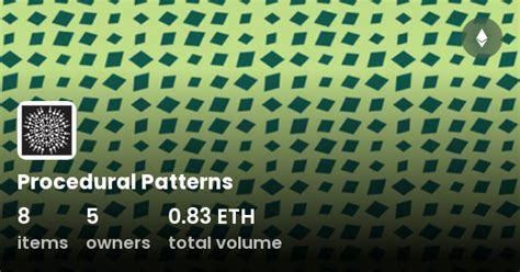Procedural Patterns Collection Opensea Procedural Patterns Collection Opensea