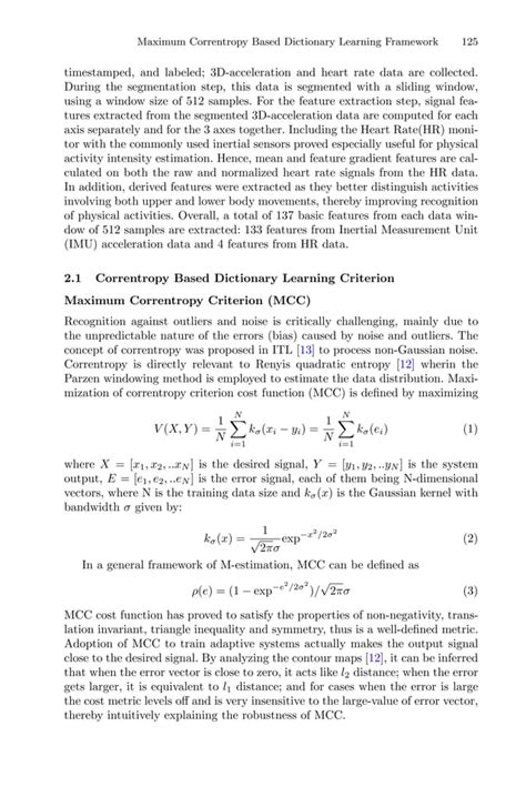 Maximum Correntropy Based Dictionary Learning Framework For Physical Activity Recognition Using
