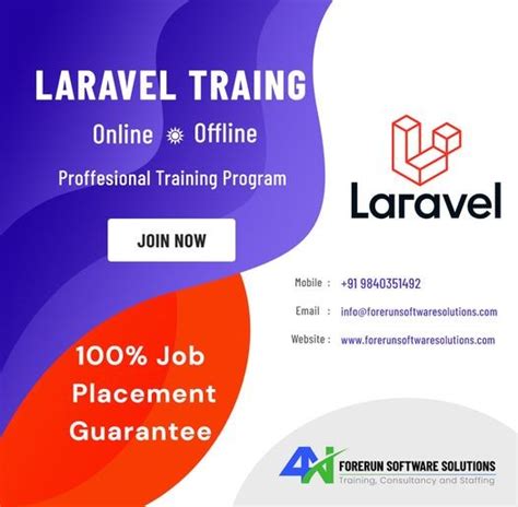 Laravel Training Course In Chennai