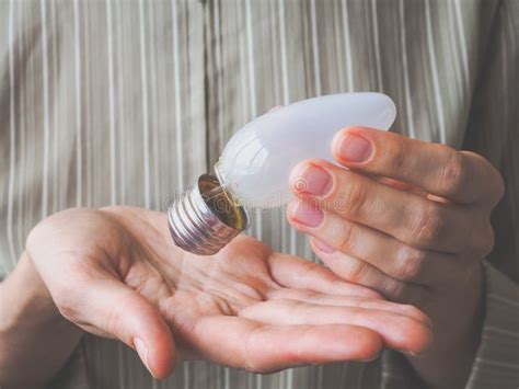 Defective Light Bulb Broken Incandescent Light Bulb Stock Image Image Of Electrical