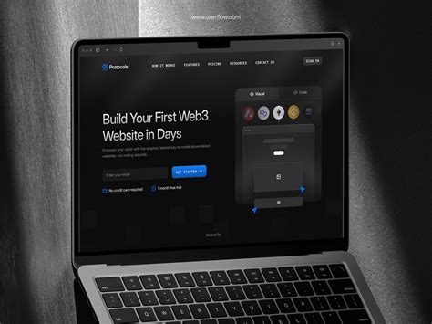 Protocols Web3 Website Behance