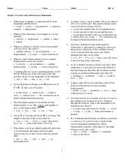 Study Guide Chapter 3 Vectors And Motion In Two Dimensions D2L Pdf Name Class Date ID A