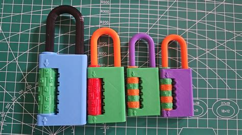Five Digits Combination Padlock（recreated 6 9 Digits） By Yan Yang