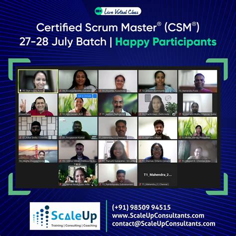 Scaleup Training Coaching Consulting On Linkedin Csm Leadership Teamsuccess Scrum