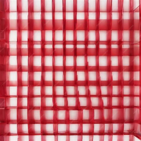 Premium Ai Image Abstract Composition Of Red Waveforms Against A