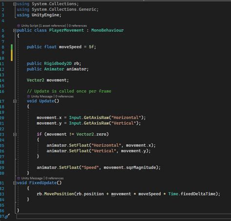 New To Unity How Do I Add Sprinting Runity2d