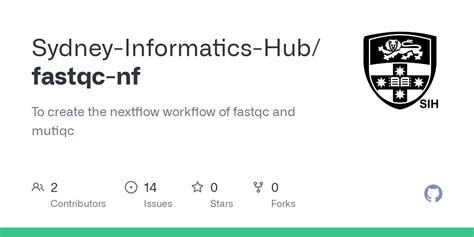 GitHub Sydney Informatics Hub Fastqc Nf To Create The Nextflow Workflow Of Fastqc And Mutiqc