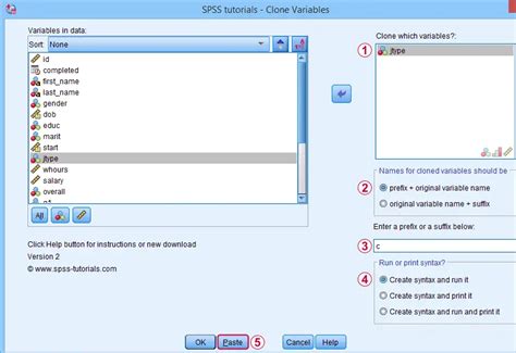 SPSS Recode With Value Labels Tool