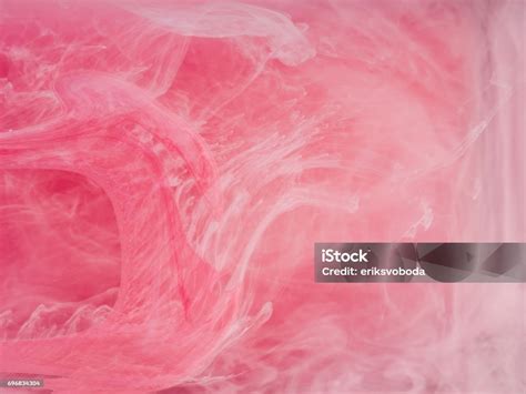 초록 배경 색깔 핑크 연기 물 우주의 패턴에에서 잉크 추상 운동 페인트의 멀티 컬러 흐름을 냉동입니다 소프트 포커스 흐린된 배경으로 가로 사진 공연에 대한 스톡 사진 및