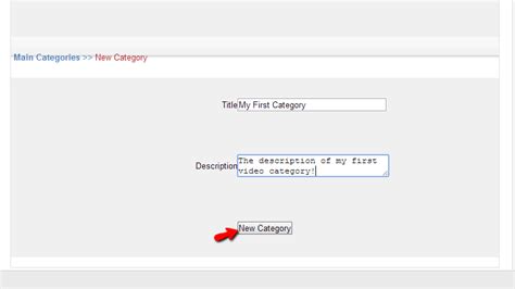 How To Create Categories PHPmotion Tutorial FastComet