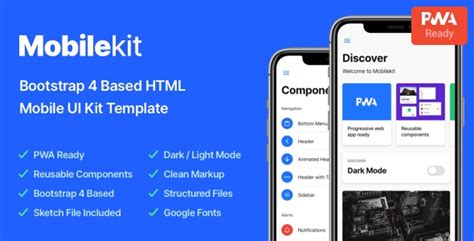 Mobilekit V2 5 Bootstrap 4 Based HTML Template FREE DOWNLOAD