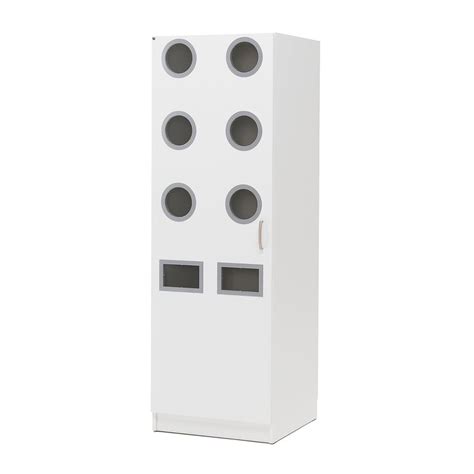 Waste Sorting Cabinet 1950x650x610 Mm White Laminate Aj Products