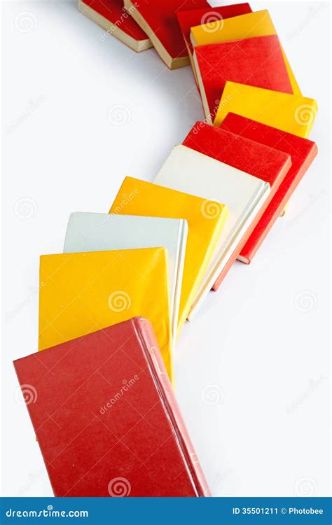 Books Queue Dumping Stock Image Image Of Information 35501211