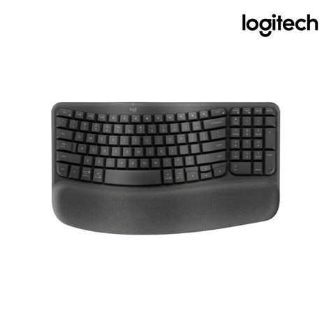 Logitech Wave Keys Wireless Ergonomic Keyboard With Cushioned Palm Rest Circle Sri Lanka