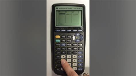 Adding One Variable Data Into Ti 83 Graphing Calculator Youtube