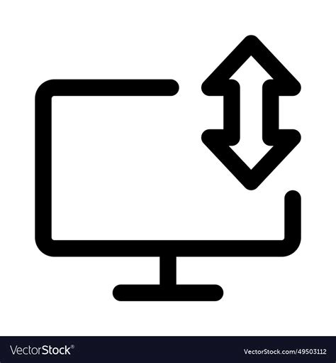 Transferring Data Between Devices Using A Pc Vector Image