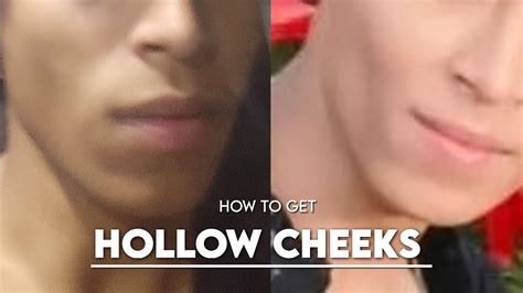 How To Get Hollow Cheeks Youtube