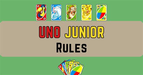 UNO Junior Rules [How to Play and Have Fun] - Uno Game Rules