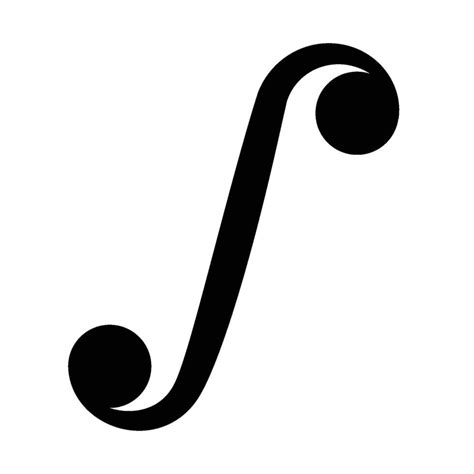 Mathematics Integral Symbol Icon 53448555 Vector Art At Vecteezy